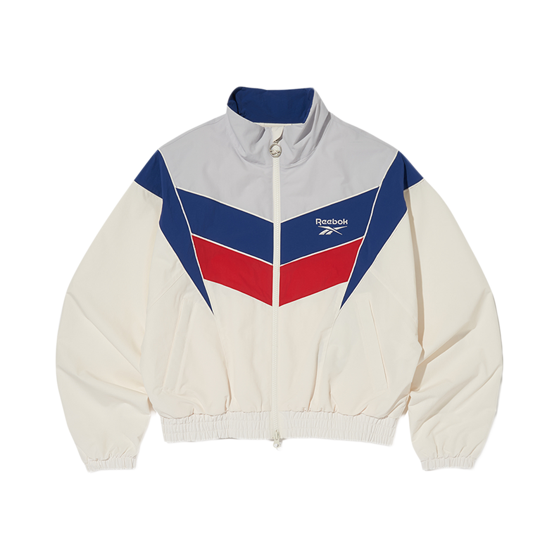 리복 헤리티지 크롭 윈드 브레이커 (W) 화이트 | Reebok | KREAM