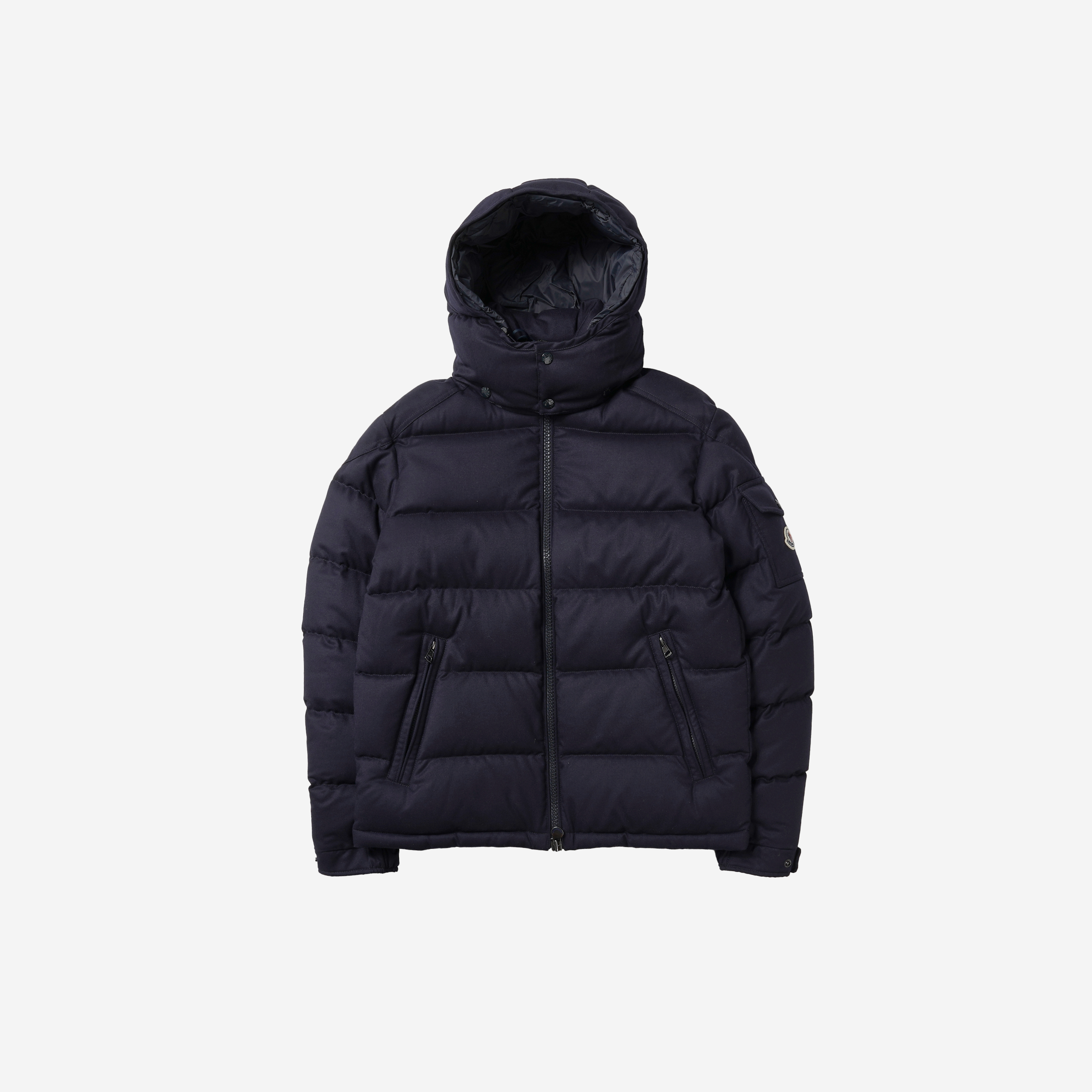 몽클레르 몽제네브르 쇼트 다운 자켓 나이트 블루 - 23FW | KREAM