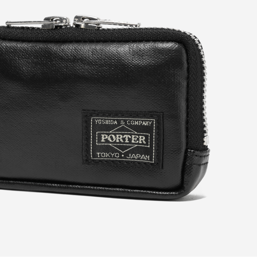 포터 프리스타일 멀티 코인 케이스 블랙 | Porter | KREAM