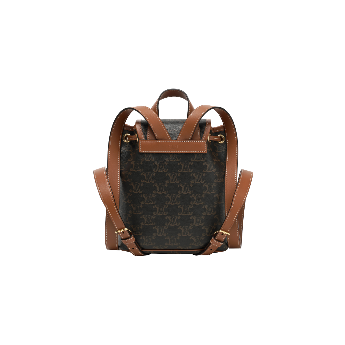 셀린느 트리옹프 캔버스 & 카프스킨 미니 백팩 폴코 탄 | Celine | KREAM