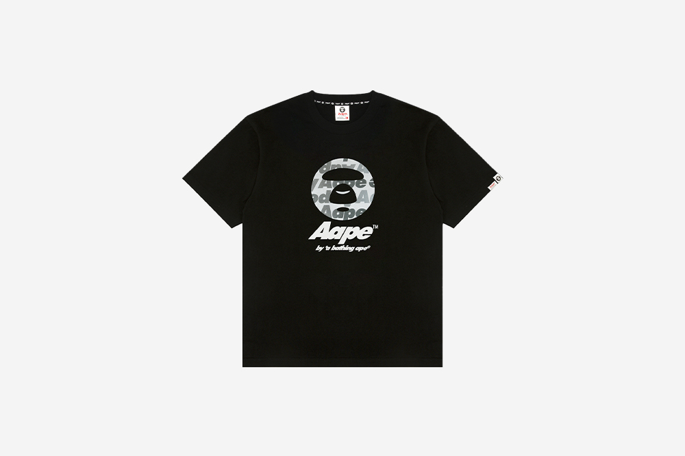 에이프 베이직 로고 티 블랙 - 25SS | AAPE | KREAM