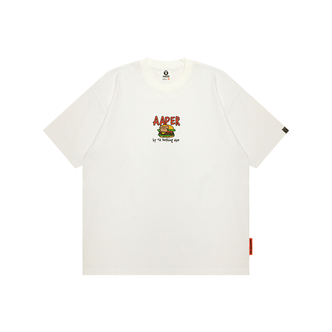 에이프 테마 에이퍼 티 화이트 - 25SS | AAPE | KREAM