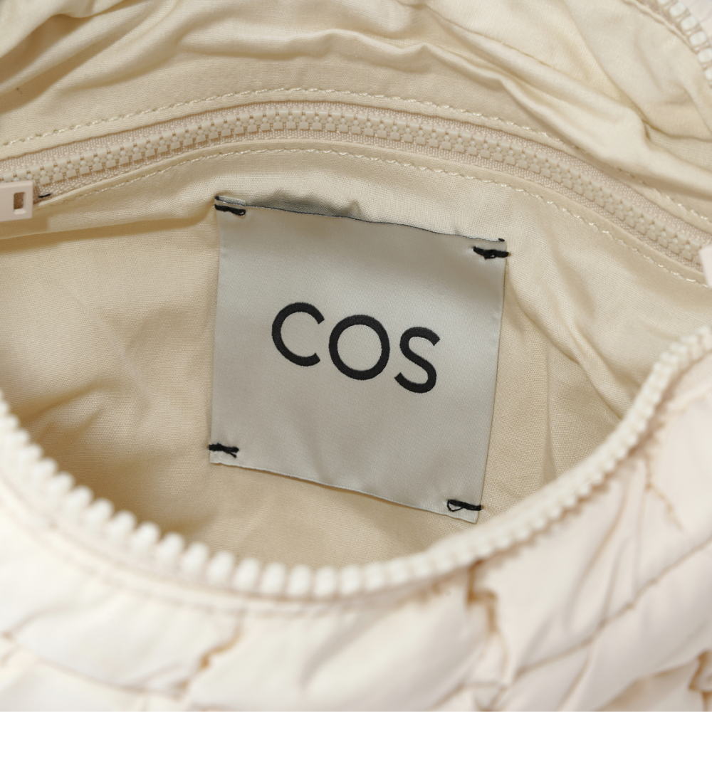 코스 퀼티드 미니백 크림 | COS | KREAM
