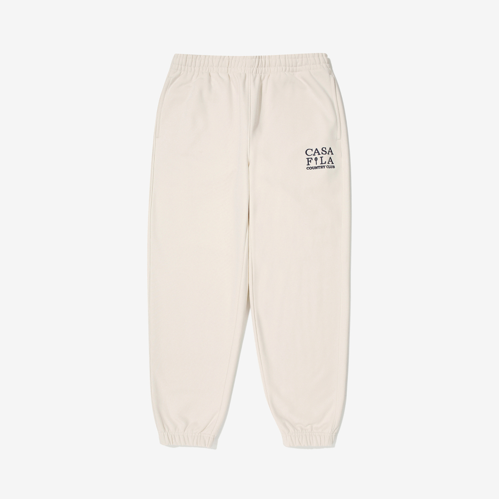 휠라 까사 조거팬츠 크림 | FILA | KREAM