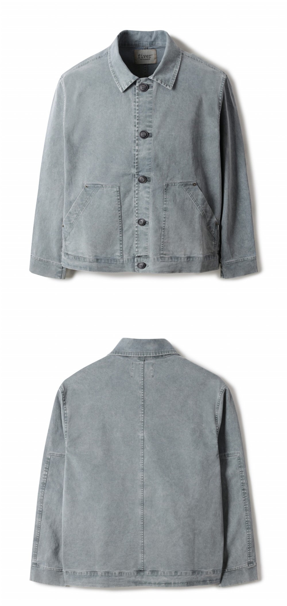 시리즈 마블 워싱 자켓 그레이 | SERIES | KREAM