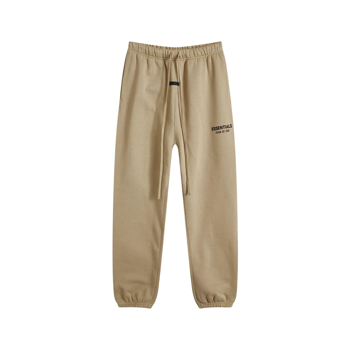 (W) 에센셜 플리스 스웨트팬츠 데저트 샌드 - 24FW | Essentials | KREAM