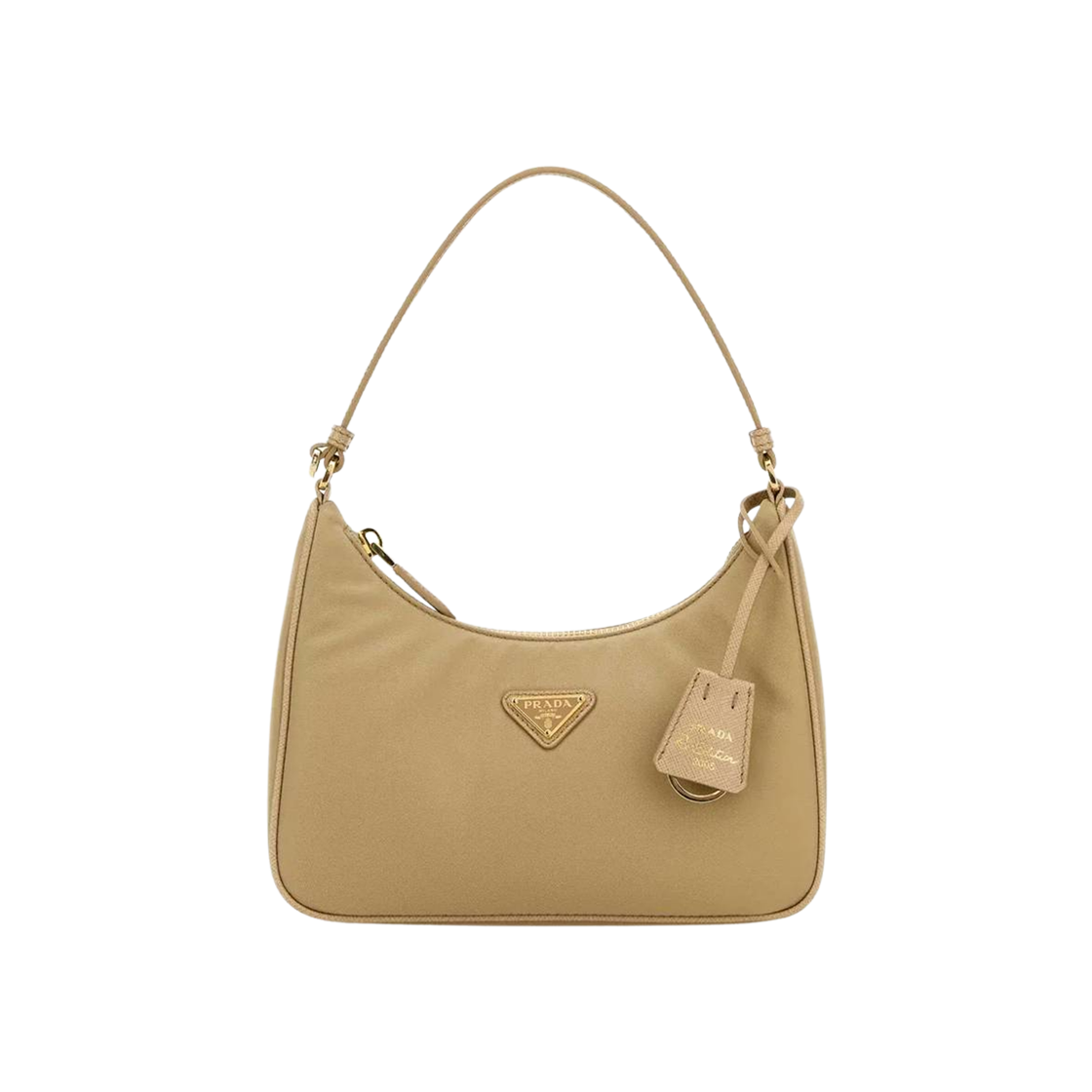 프라다 리에디션 2005 리나일론 앤 사피아노 미니백 카멜 | Prada | KREAM