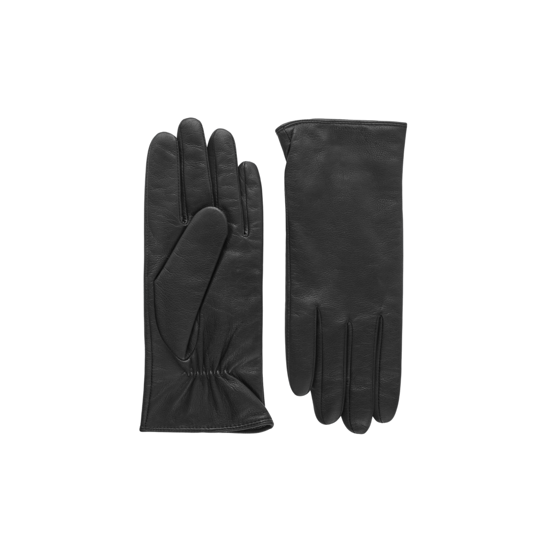 코스 캐시미어 라인드 레더 글러브 블랙 | COS | KREAM