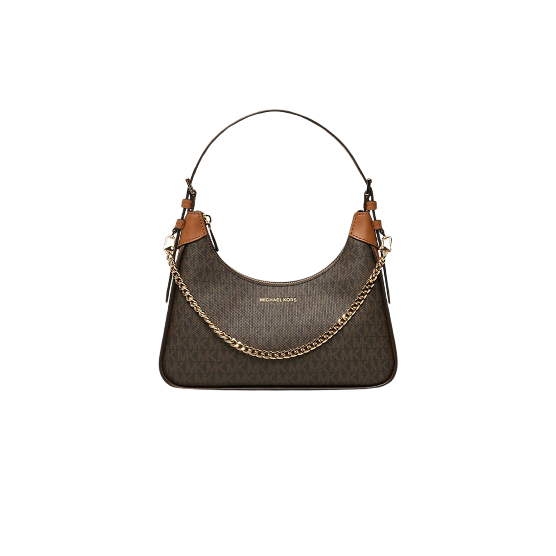 마이클 코어스 윌마 미디움 레더 숄더백 브라운 아콘 | Michael Kors | KREAM