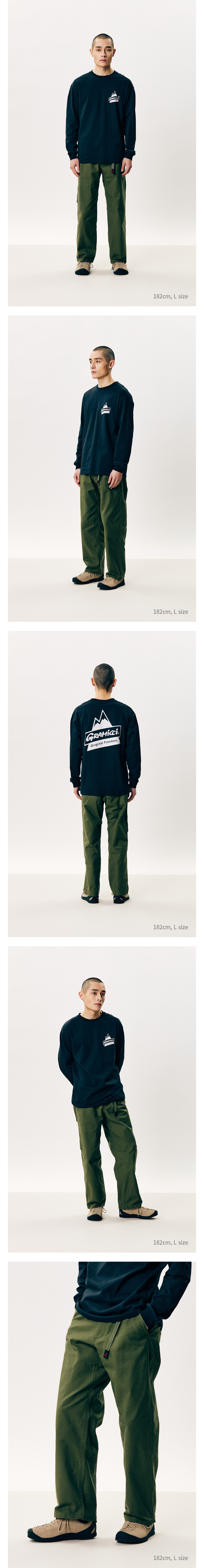 그라미치 그라운드 업 팬츠 올리브 | Gramicci | KREAM