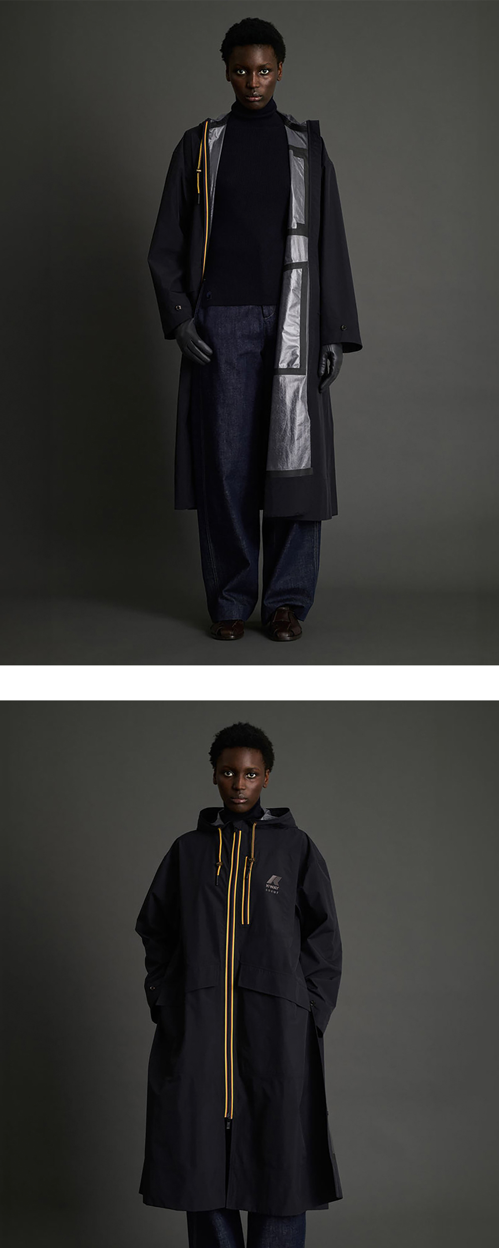 까웨 X 쉐르 르브레 아미아블 프라델 자켓 카키 | K-WAY | KREAM