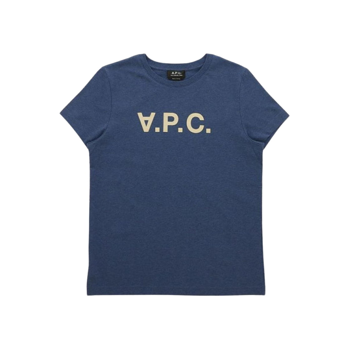 (W) 아페쎄 V.P.C. 컬러 티셔츠 인디고 | A.P.C. | KREAM