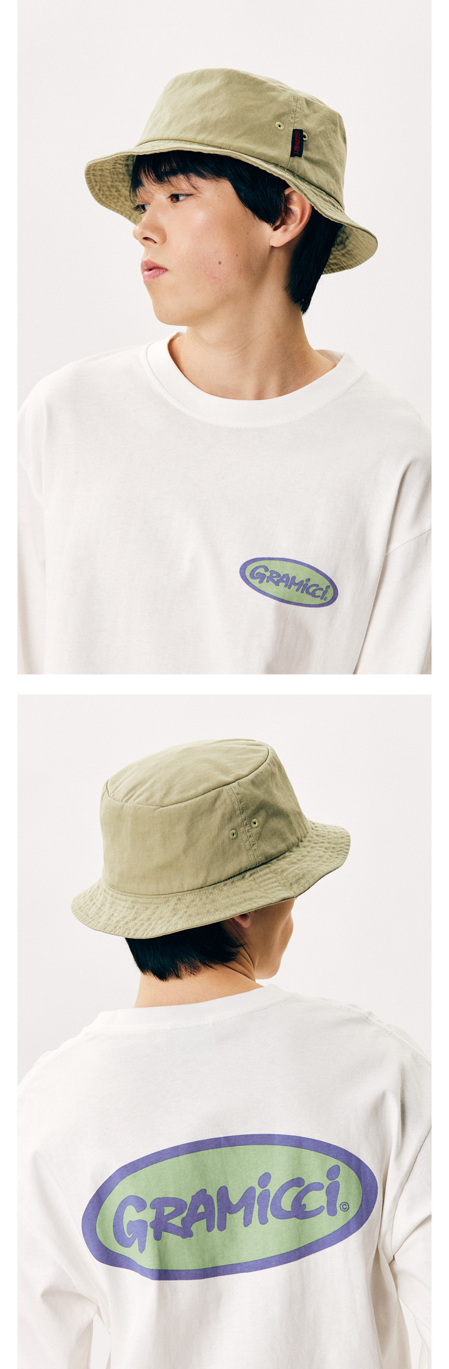 그라미치 패커블 버킷 페이디드 올리브 | Gramicci | KREAM