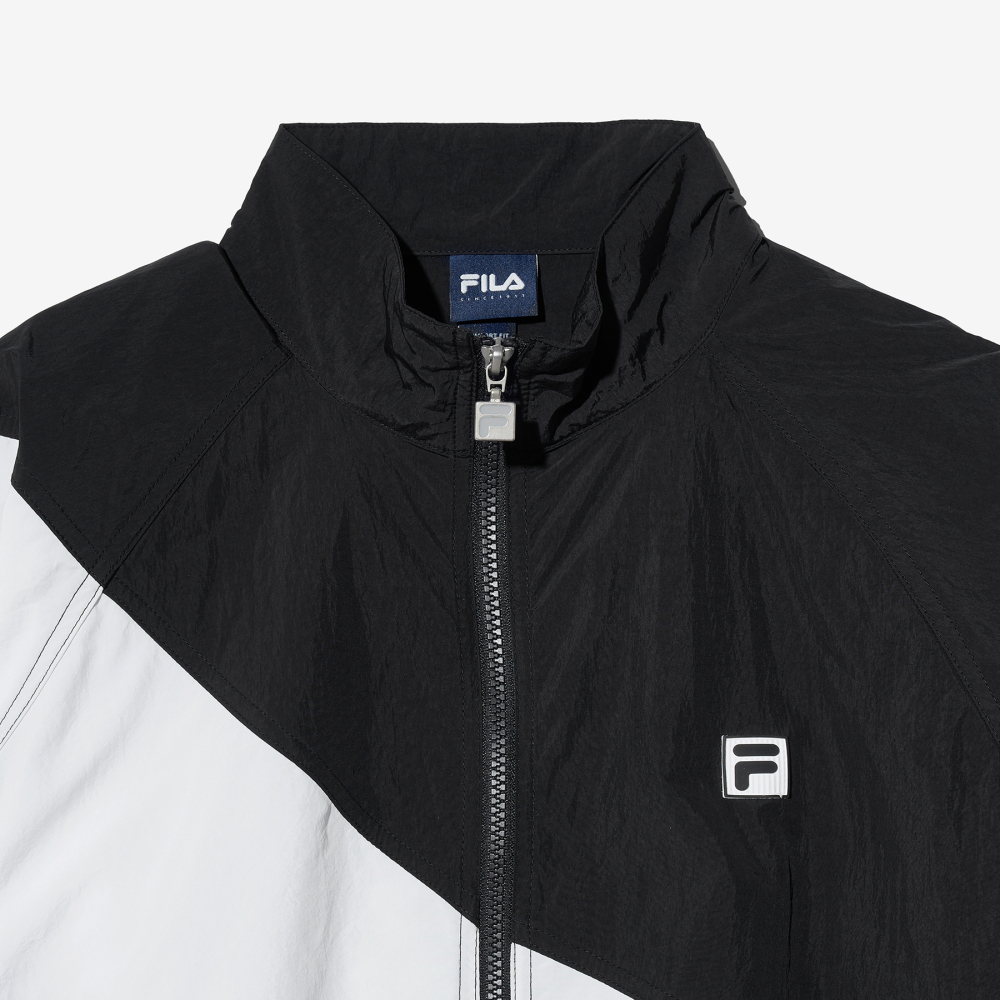 휠라 플래그 바람막이 블랙 | FILA | KREAM