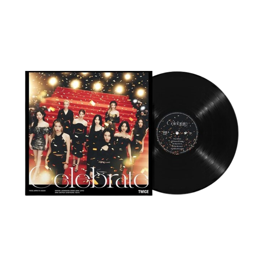 트와이스 일본 정규 4집 셀러브레이트 LP 블랙 | LP & CD | KREAM