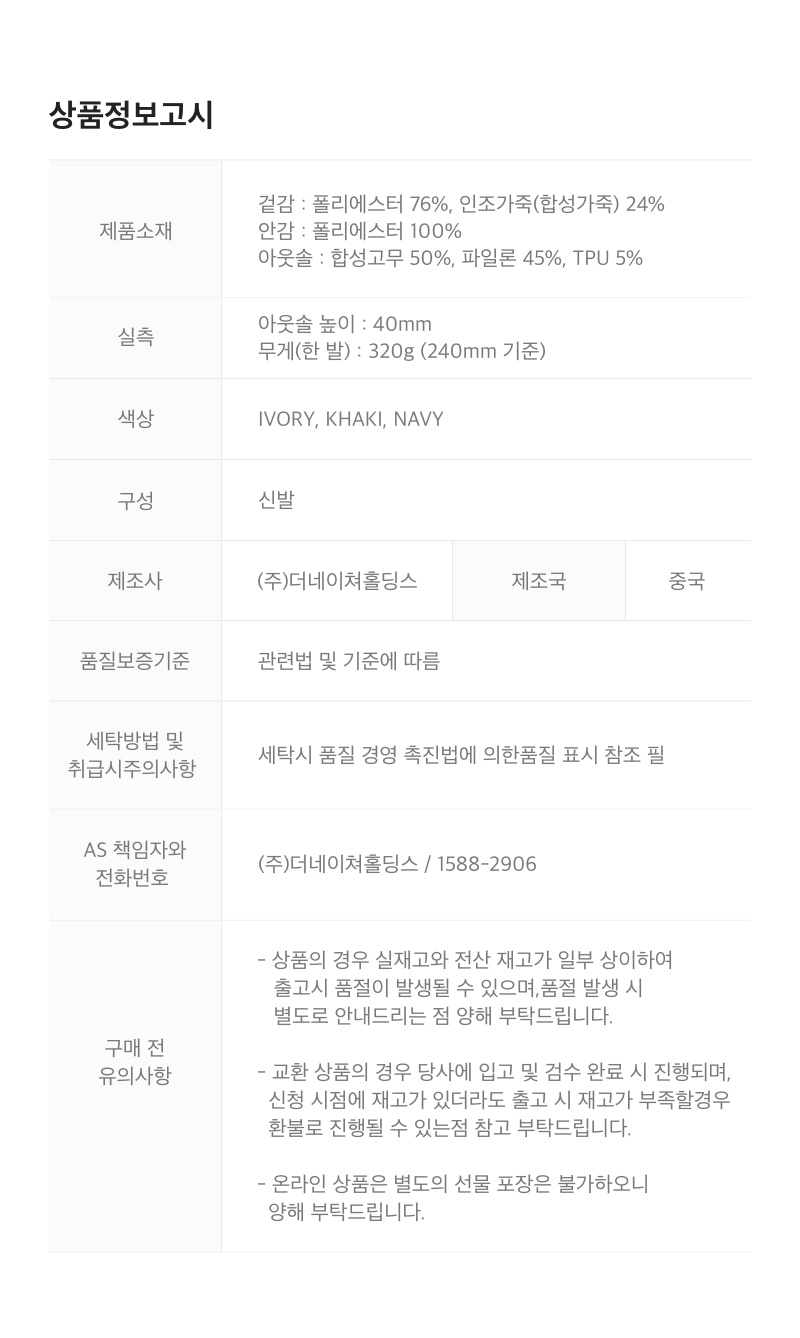 내셔널지오그래픽 로버 프로즌 네이비 | National Geographic | KREAM