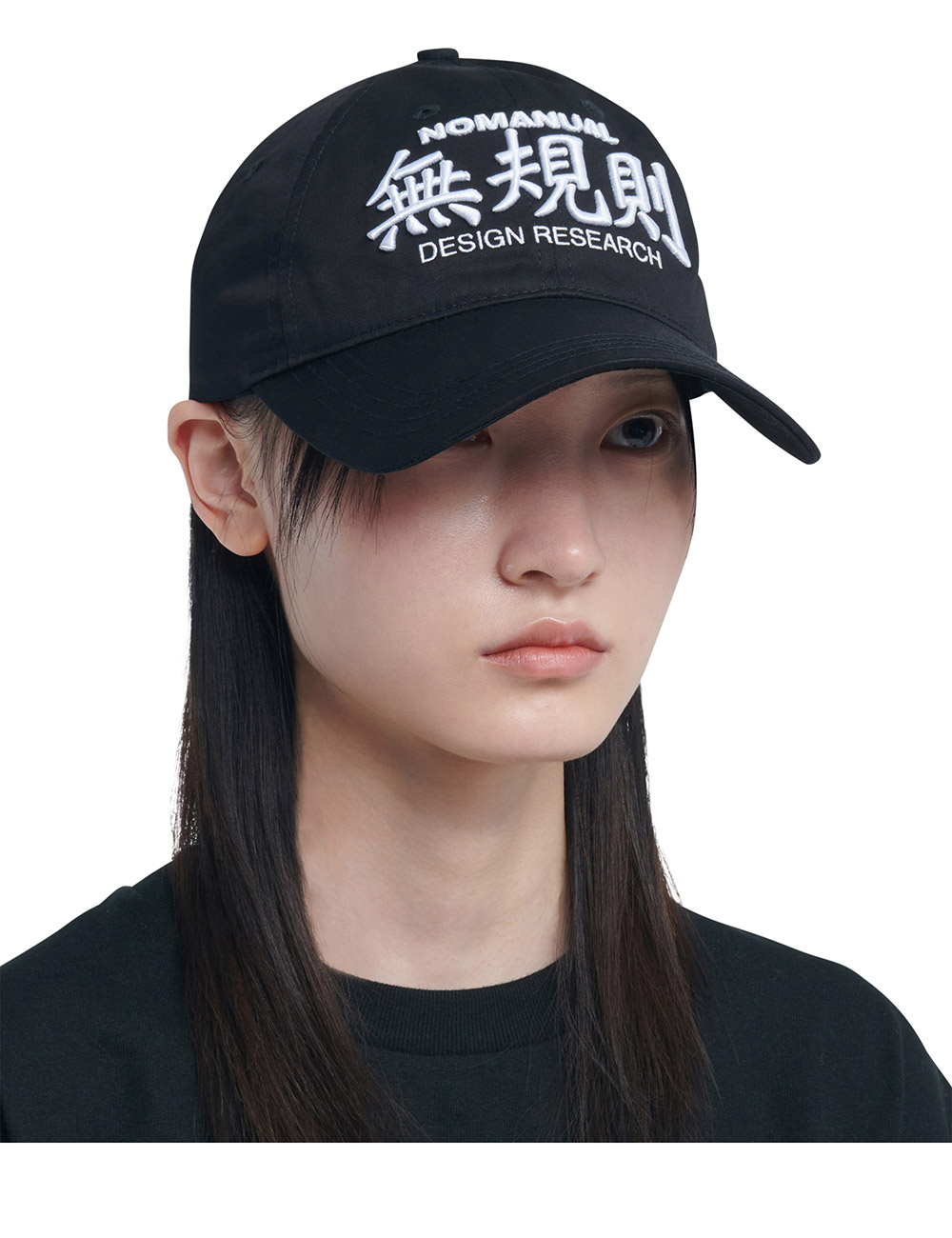 노매뉴얼 무규칙 볼캡 블랙 | NOMANUAL | KREAM