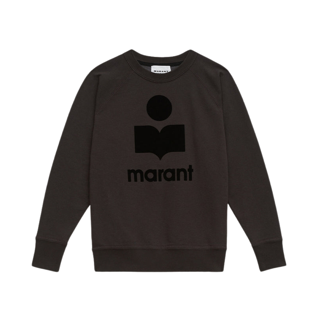 (W) 이자벨 마랑 밀리니 코튼 로고 스웨트셔츠 블랙 - 25SS | Isabel Marant | KREAM