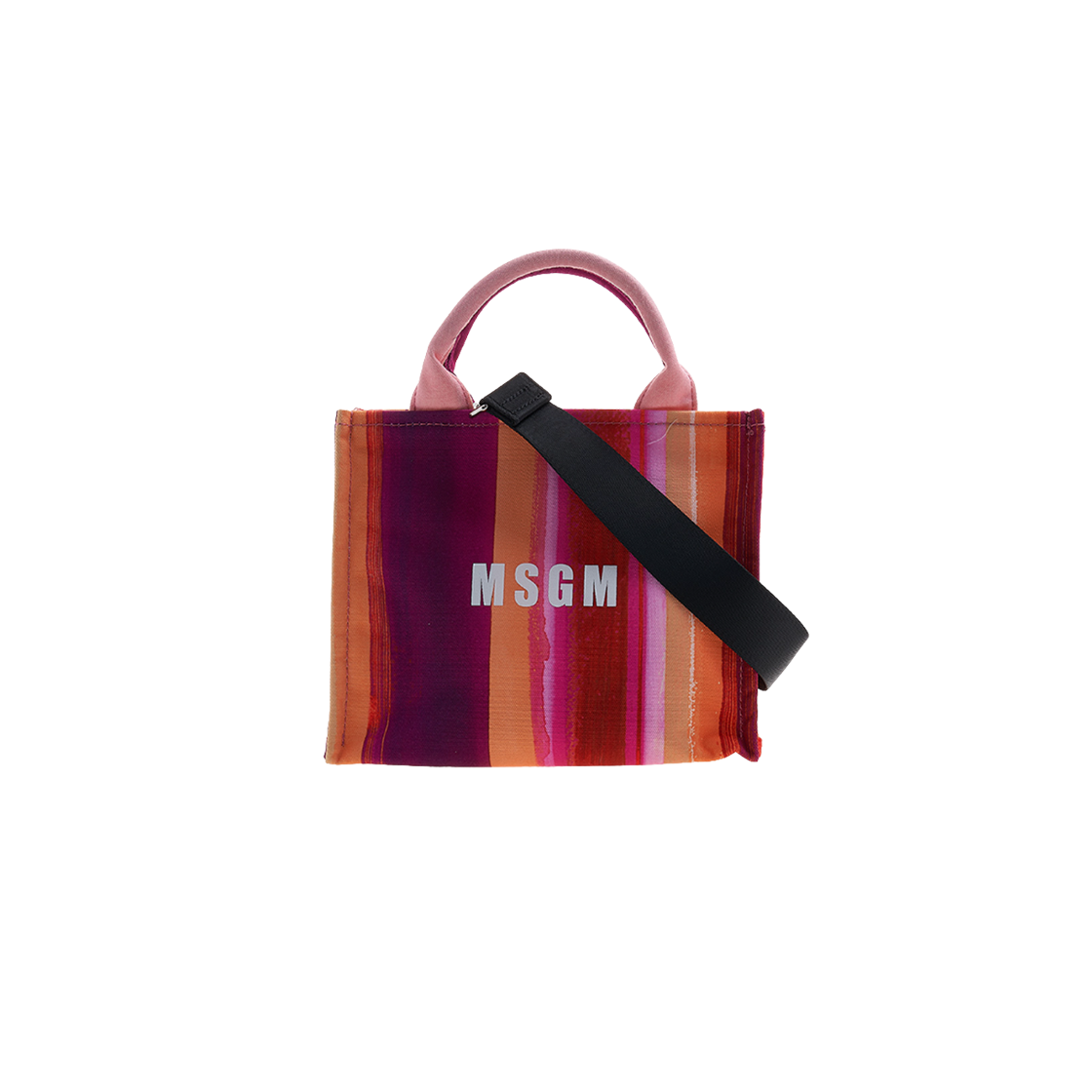 엠에스지엠 브러쉬드 스트라이프 토트백 멀티 컬러 | MSGM | KREAM