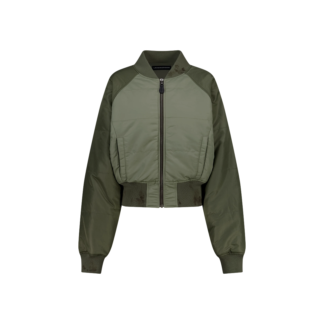 (W) 로딩룸 엠마 리버서블 봄버 자켓 카키 | Loadingroom | KREAM