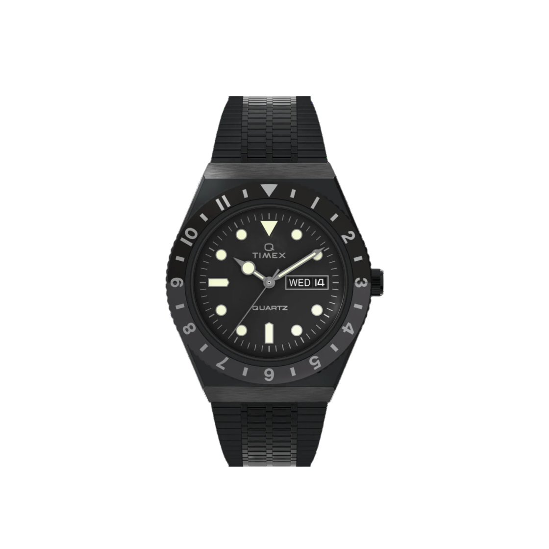 타이맥스 Q 리이슈 38mm 스테인리스 스틸 블랙 | Timex | KREAM