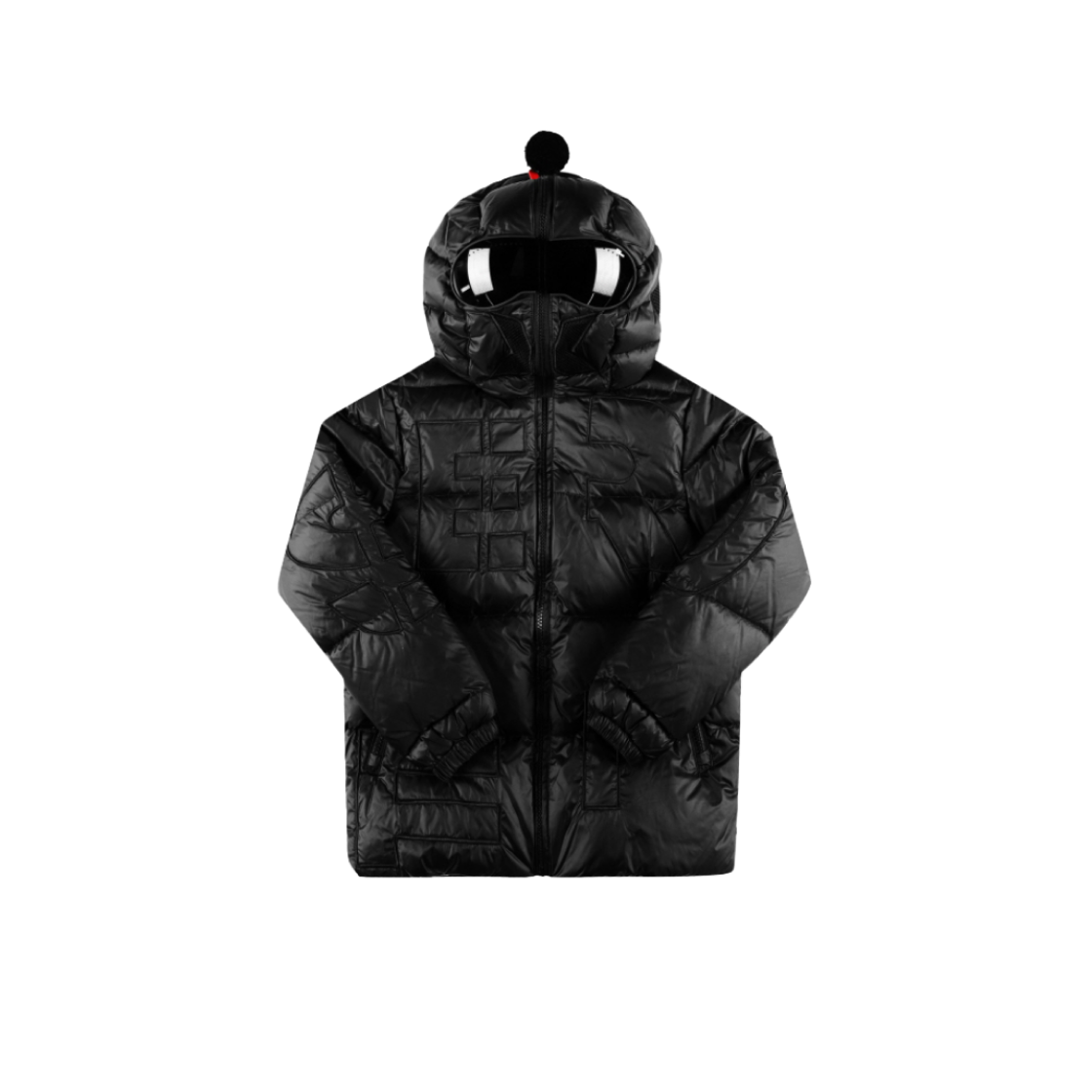 (키즈) AI 라이더스 립스탑 고글 엠브로이드 다운 자켓 블랙 | AI Riders | KREAM