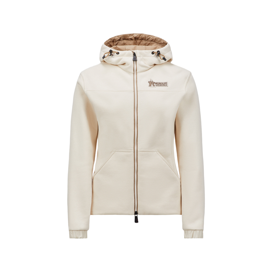 (W) 몽클레르 그레노블 플리스 후드 집 업 아이보리 - 24FW | Moncler | KREAM