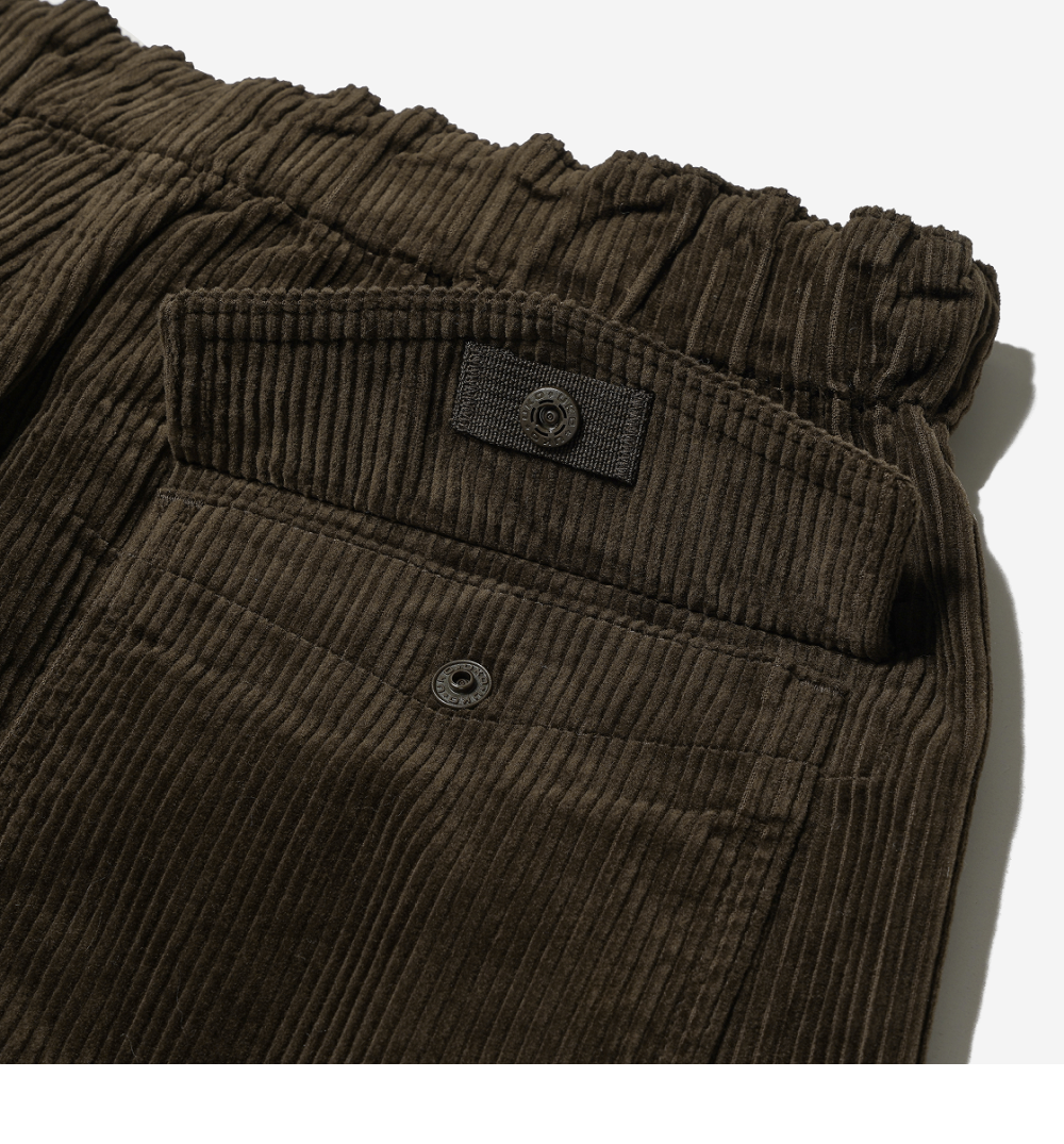 유니클로 U 코듀로이 턱 와이드 팬츠 브라운 - KR | Uniqlo | KREAM