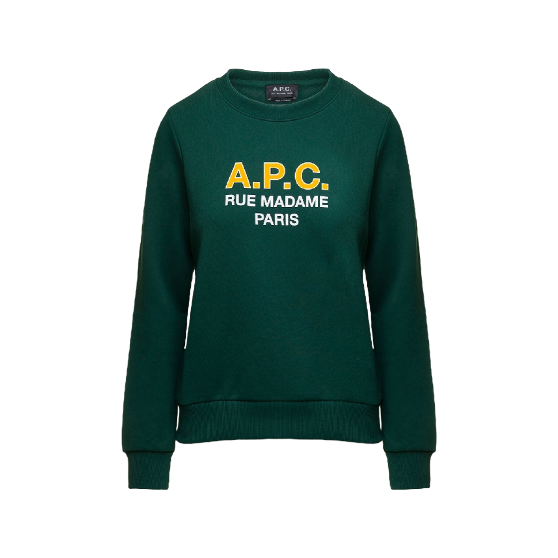 (W) 아페쎄 스웨트셔츠 그린 | A.P.C. | KREAM