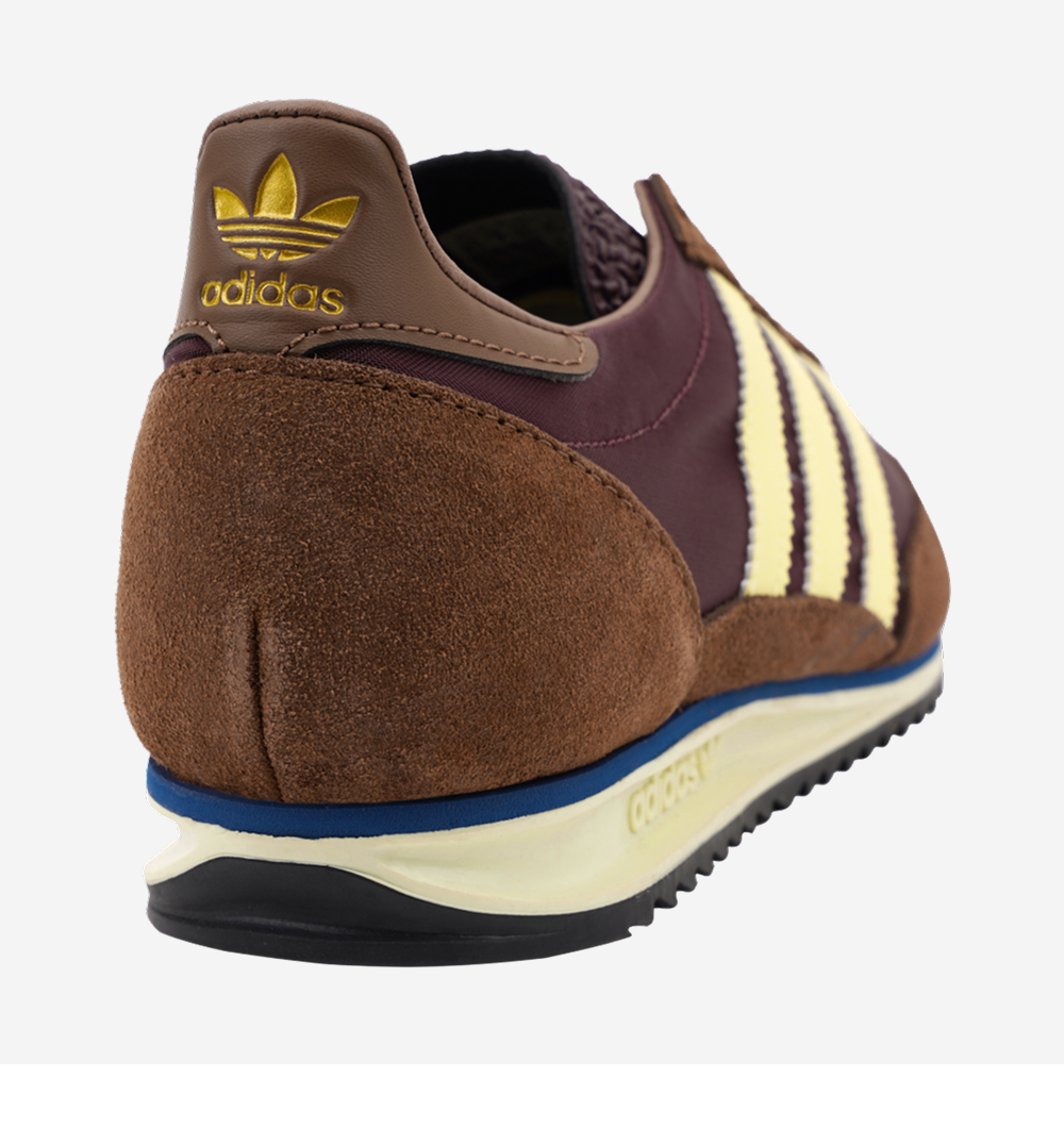 (W) 아디다스 SL 72 OG 마룬 올모스트 옐로우 | Adidas | KREAM