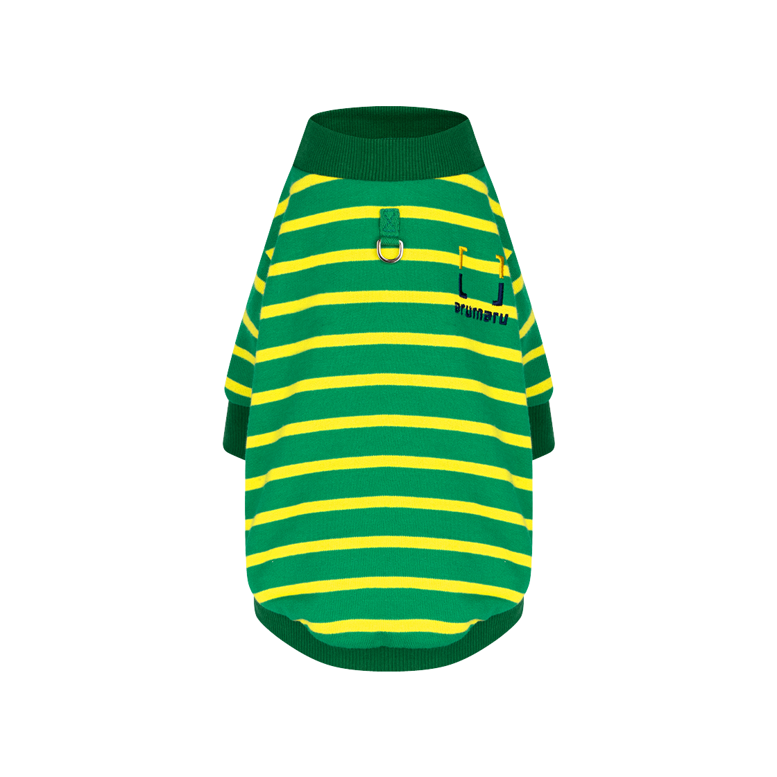 아루마루 펫 베이직 스트라이프 스웻셔츠 그린 | arumaru | KREAM