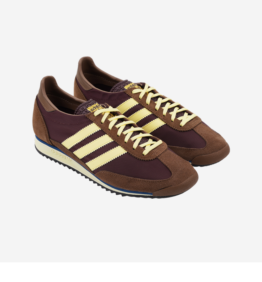 (W) 아디다스 SL 72 OG 마룬 올모스트 옐로우 | Adidas | KREAM