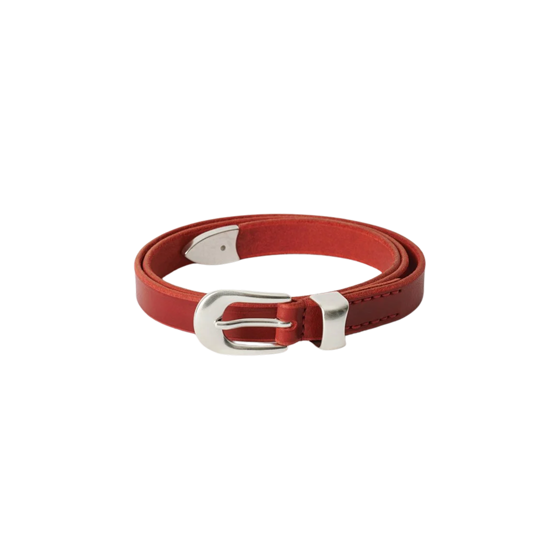 아워레가시 2cm 벨트 립스틱 레드 레더 | Our Legacy | KREAM