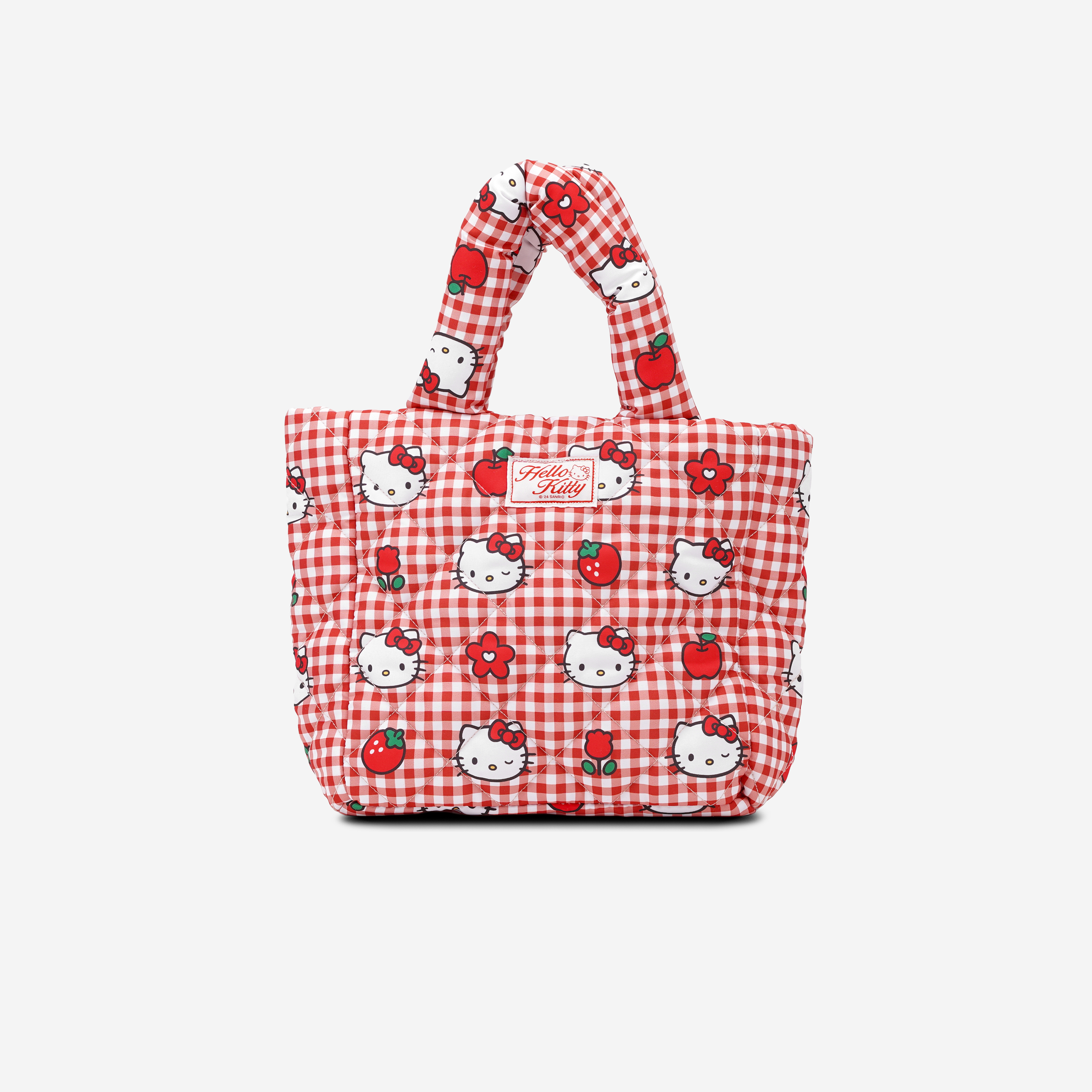 (W) 스파오 x 헬로 키티 퀼팅 백 레드 | KREAM