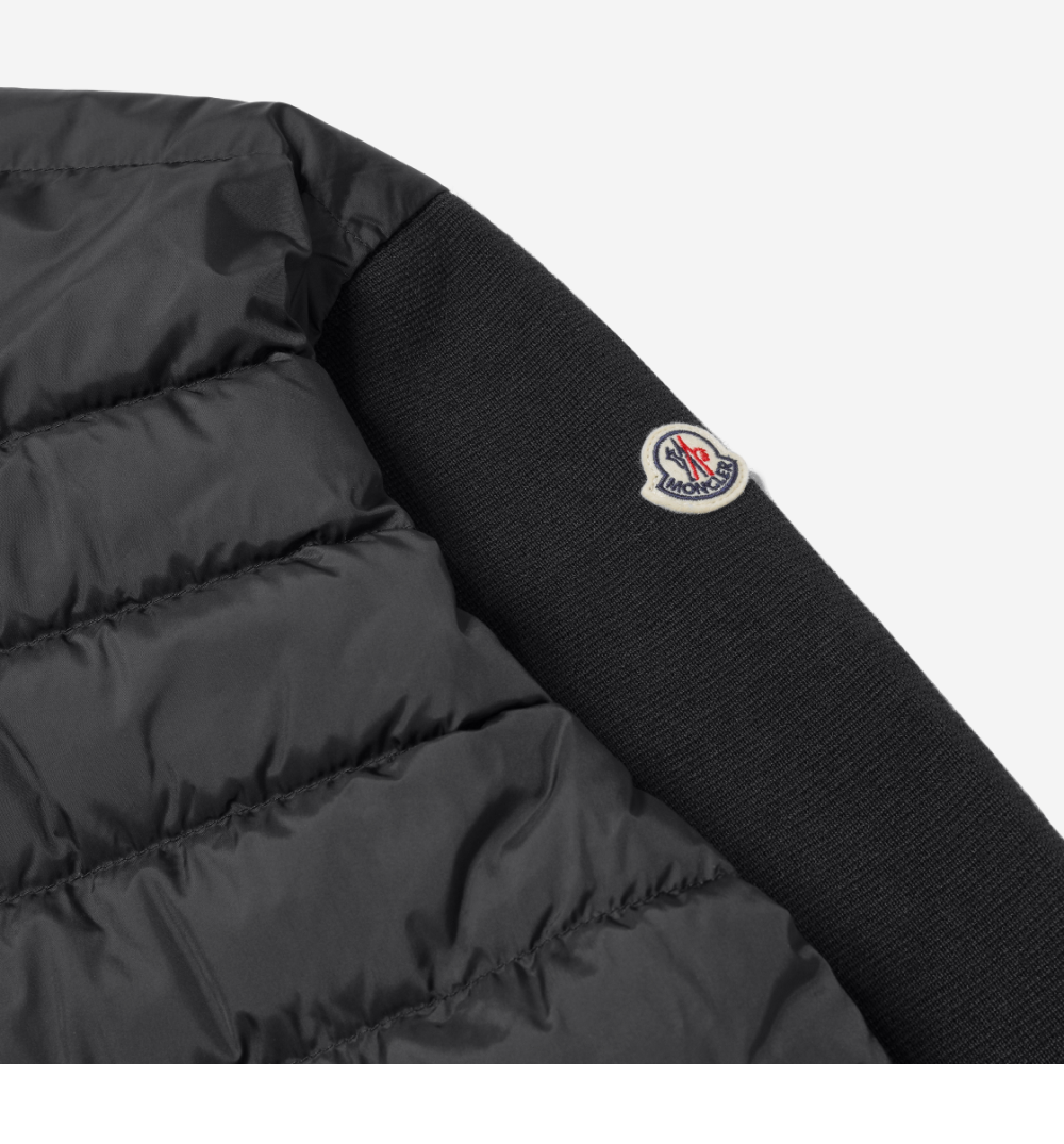 몽클레르 패딩 울 가디건 블랙 - 24FW | Moncler | KREAM