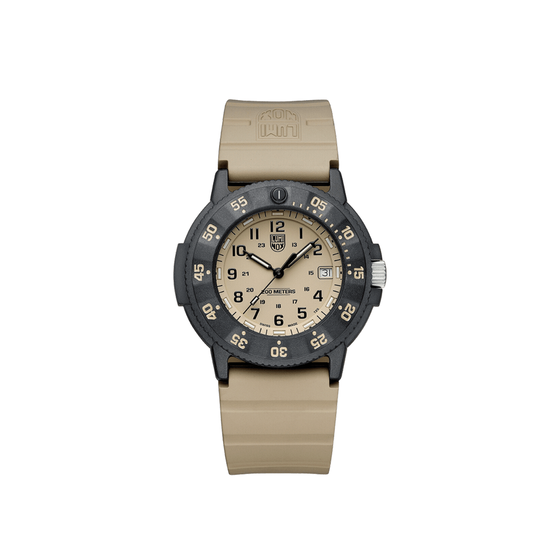 루미녹스 오리지널 네이비씰 다이브 43mm 제뉴인 러버 베이지 | Luminox | KREAM