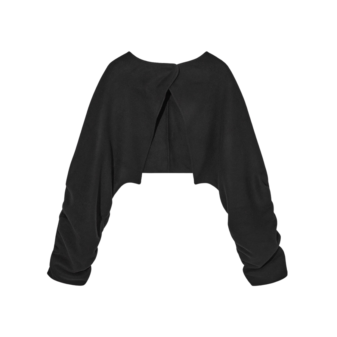 (W) 코스 오픈 백 울 볼레로 자켓 블랙 | COS | KREAM