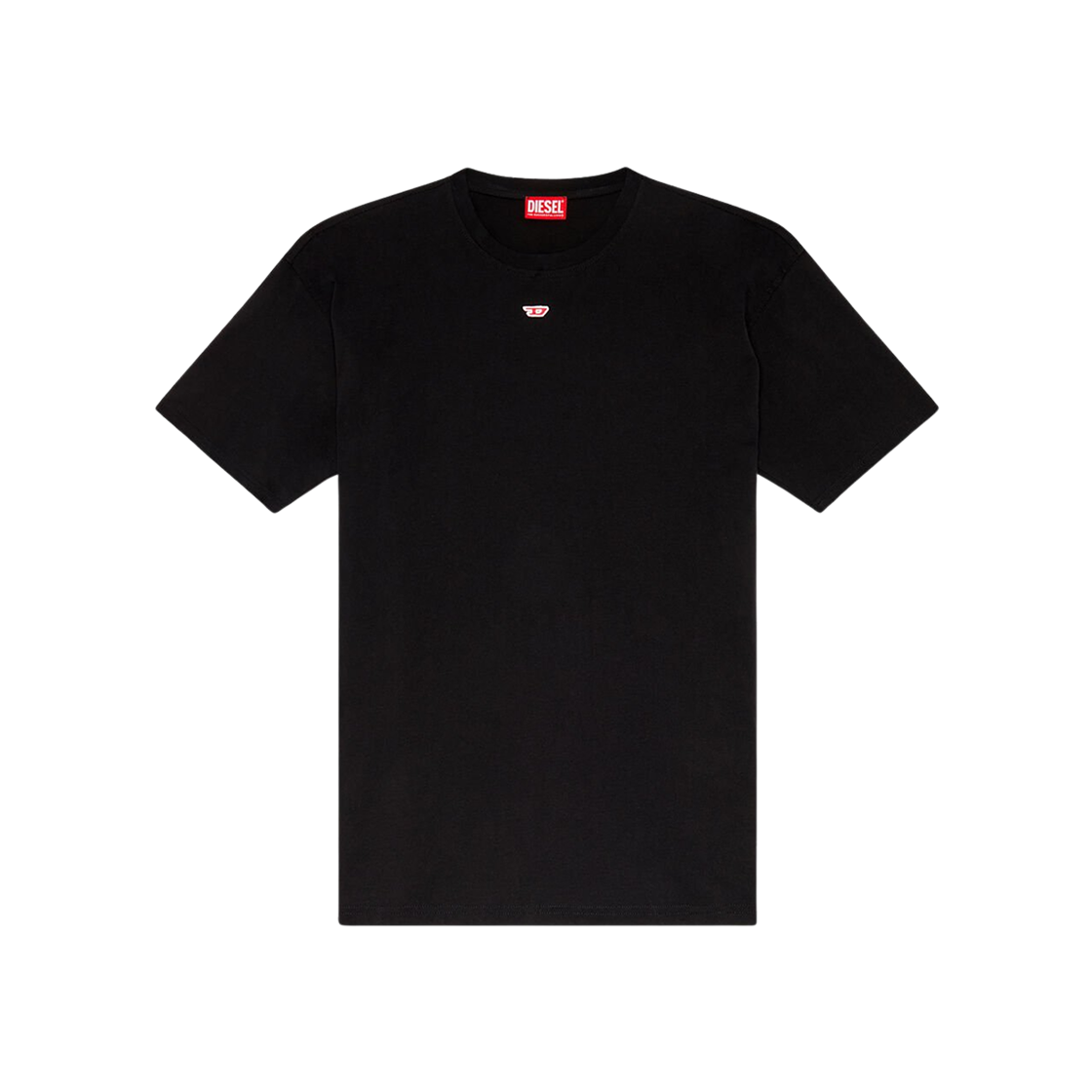 (W) 디젤 D 패치 자수 티셔츠 블랙 | Diesel | KREAM