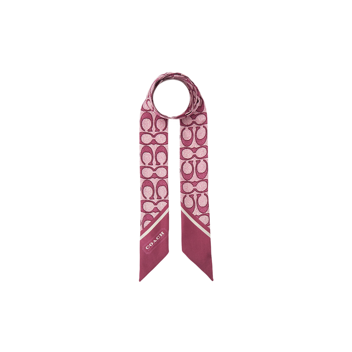 (W) 코치 스카프 핑크 | Coach | KREAM
