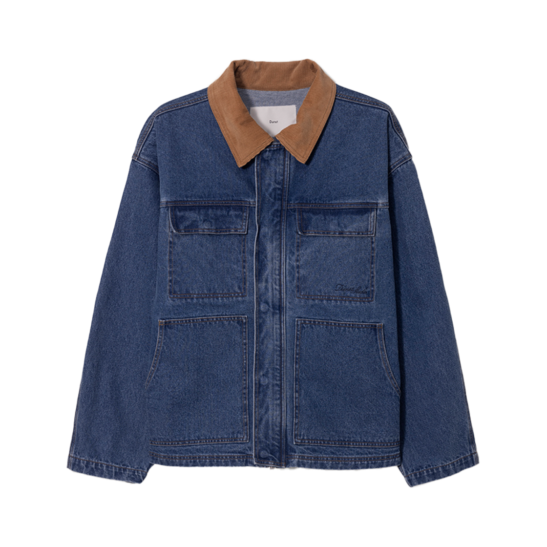 던스트 유니섹스 빈티지 데님 워크 자켓 클래식 블루 | Dunst | KREAM