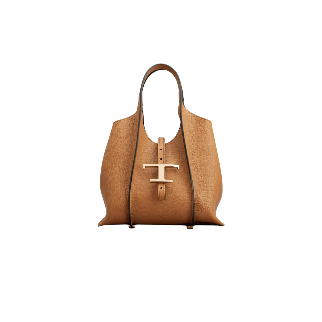 토즈 T 타임리스 레더 미니 쇼핑백 브라운 | Tod's | KREAM