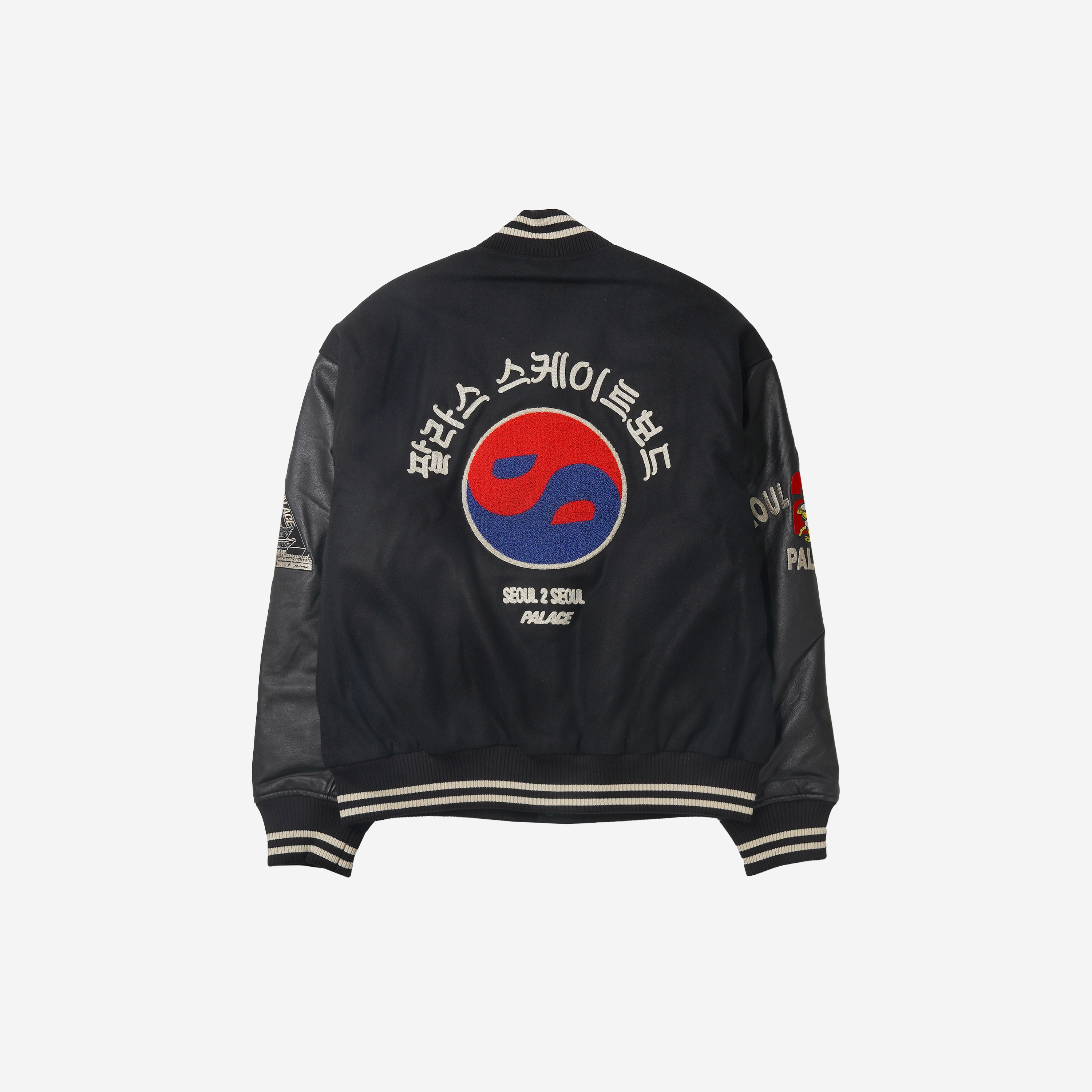 팔라스 서울 2 서울 바시티 자켓 블랙 - 25SS | KREAM