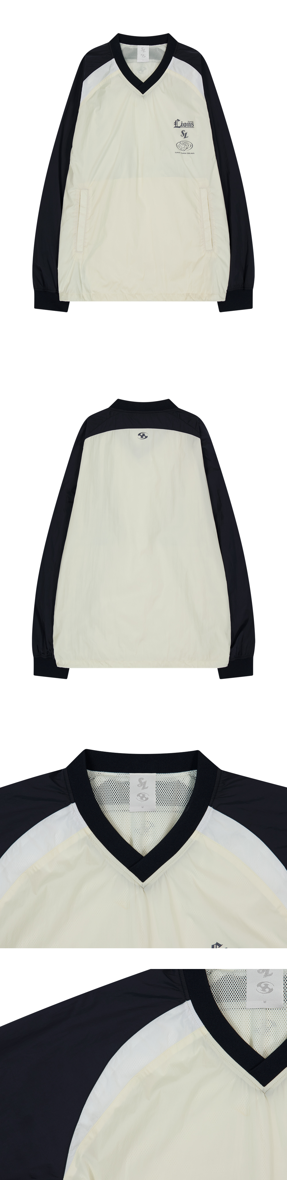 산산기어 X 라이온즈 웜업 슬리브 아이보리 | Sansan Gear | KREAM