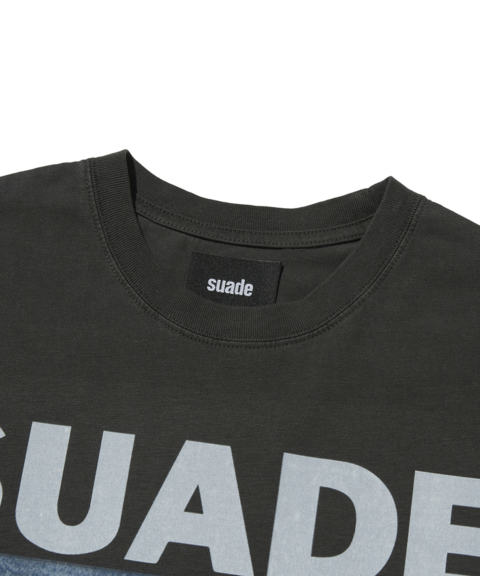 스웨이드 캄 웨이브 티 피그먼트 블랙 | Suade | KREAM