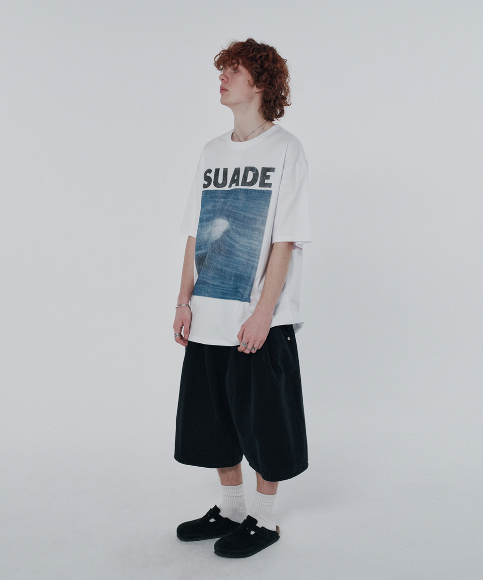 스웨이드 캄 웨이브 티 화이트 | Suade | KREAM