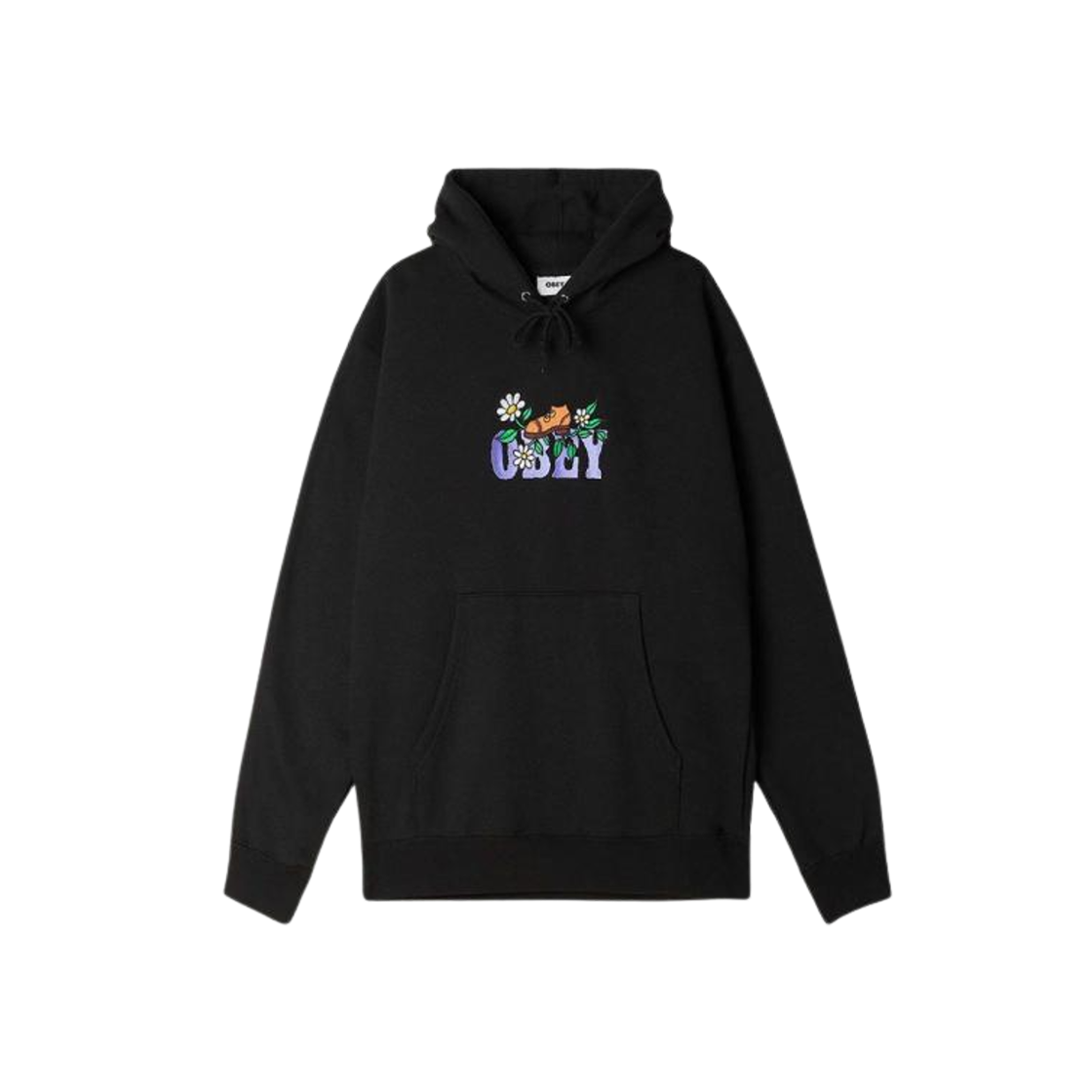 오베이 스텝 후드 블랙 | Obey | KREAM