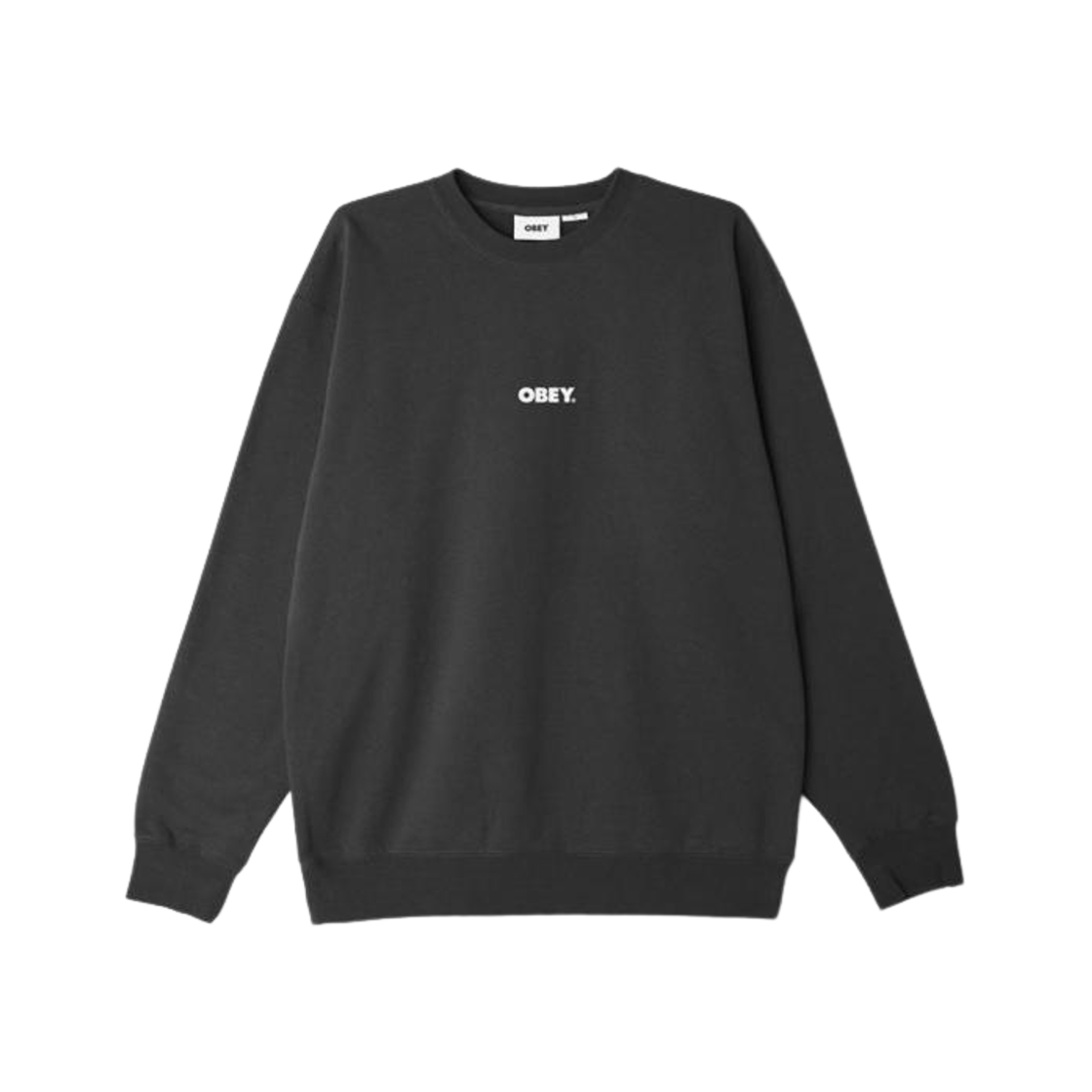 오베이 볼드 미니 스웨트셔츠 블랙 | Obey | KREAM
