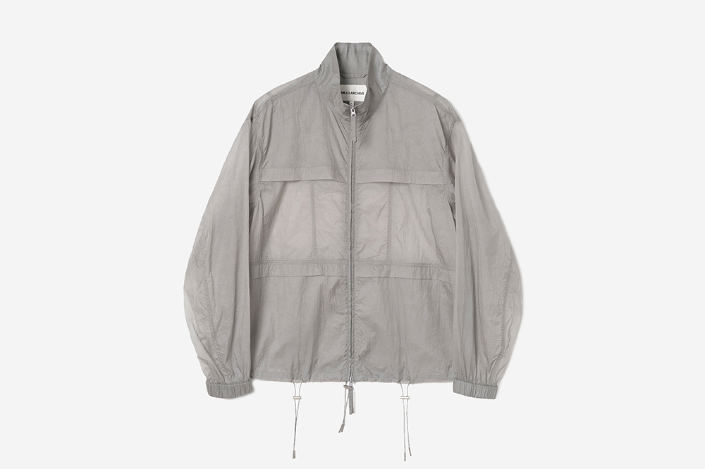 밀로 아카이브 샤이닝 서플먼트 자켓 라이트 그레이 | Millo Archive | KREAM