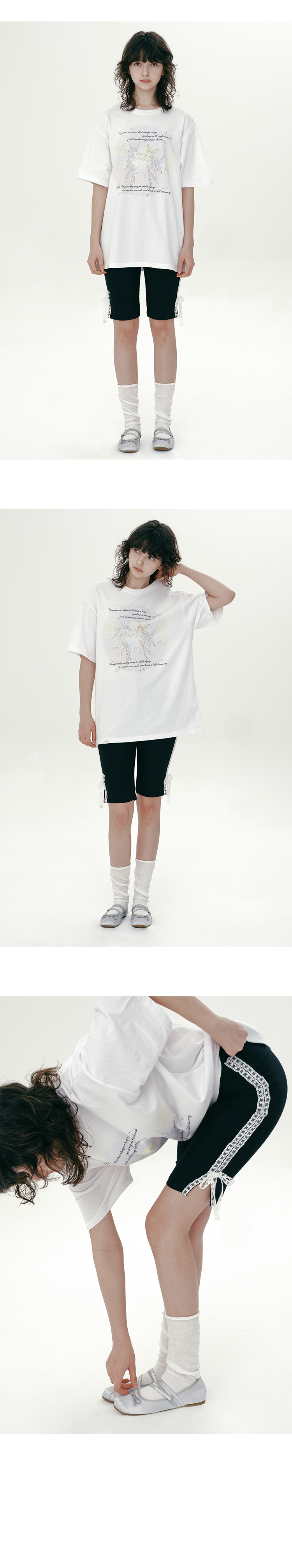 마가린핑거스 레이스 카프리 팬츠 블랙 | Margarin Fingers | KREAM