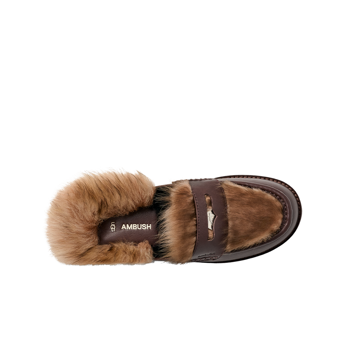 어그 x 앰부쉬 페니 로퍼 버건디 | UGG | KREAM